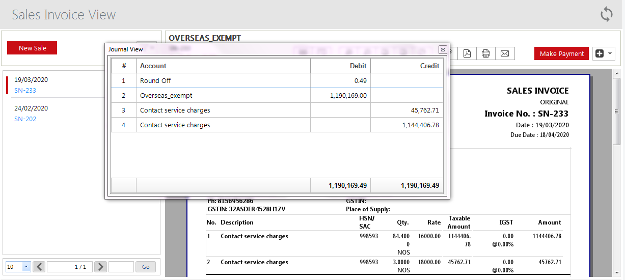 Accounting Journal Entries | Billig And Accounting Software | Accoxi