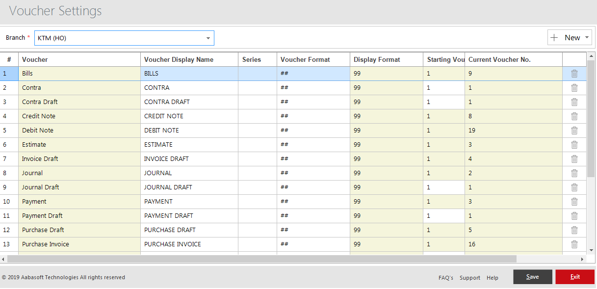 How to create vouchers? | Accounting Software | Accoxi