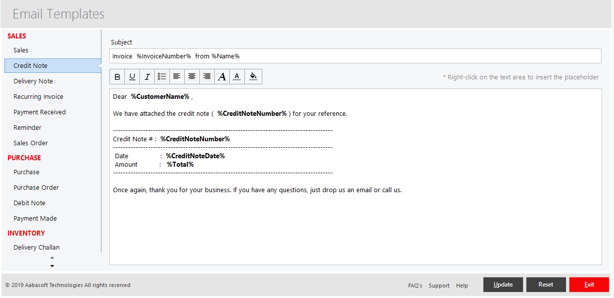 Email Templates | Best Accounting Software | Accoxi