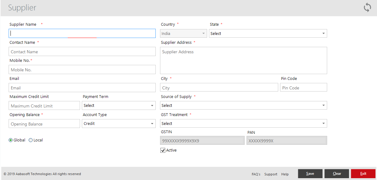 How To Create a Supplier | Inventory Management Software | Accoxi
