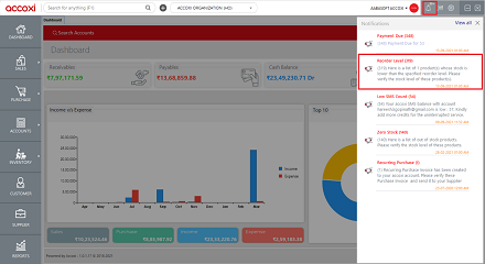 Inventory Management Software | Online Invoice Software | Accoxi
